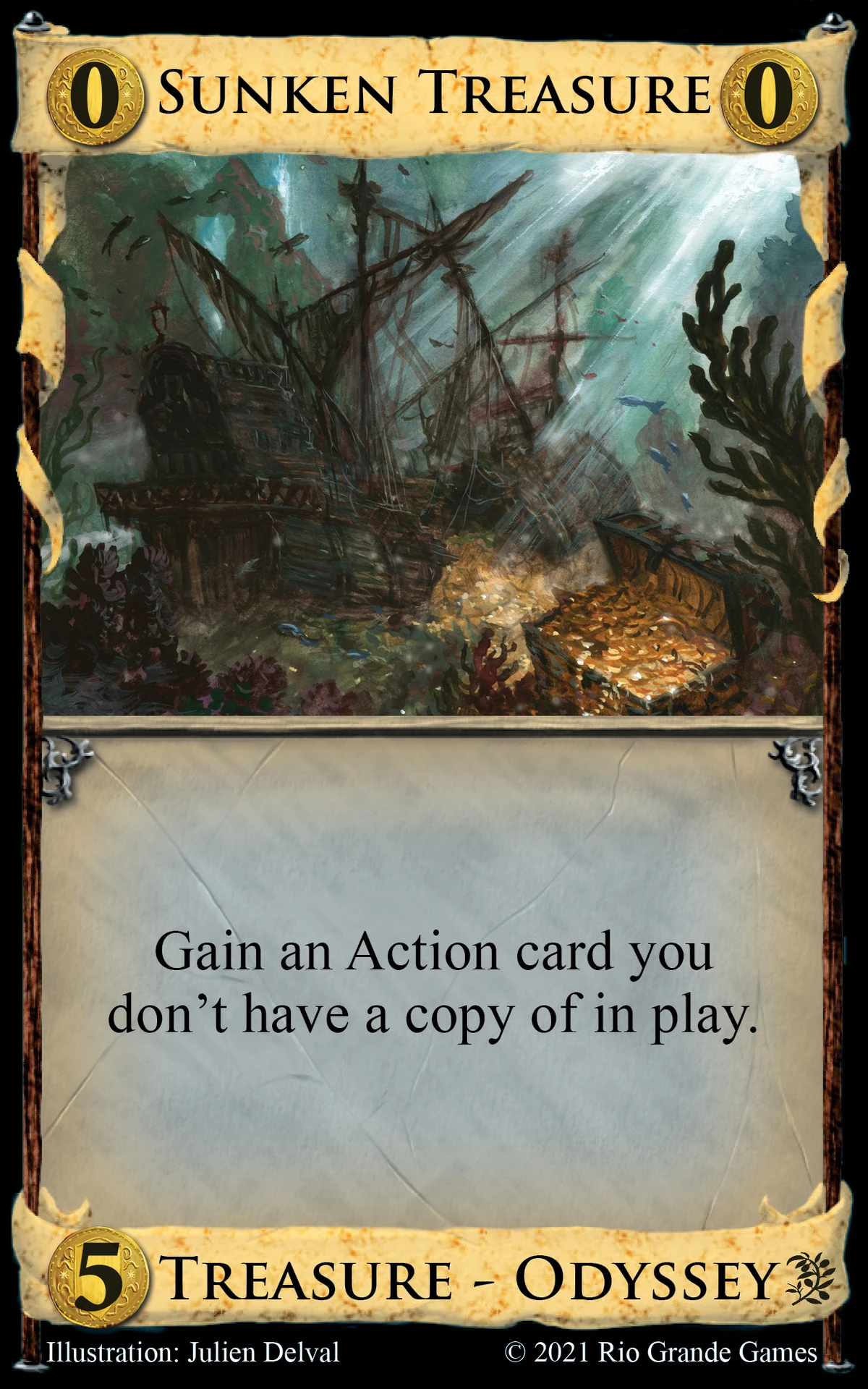 Sunken Treasure | Dominion (Card Game) Wiki | Fandom