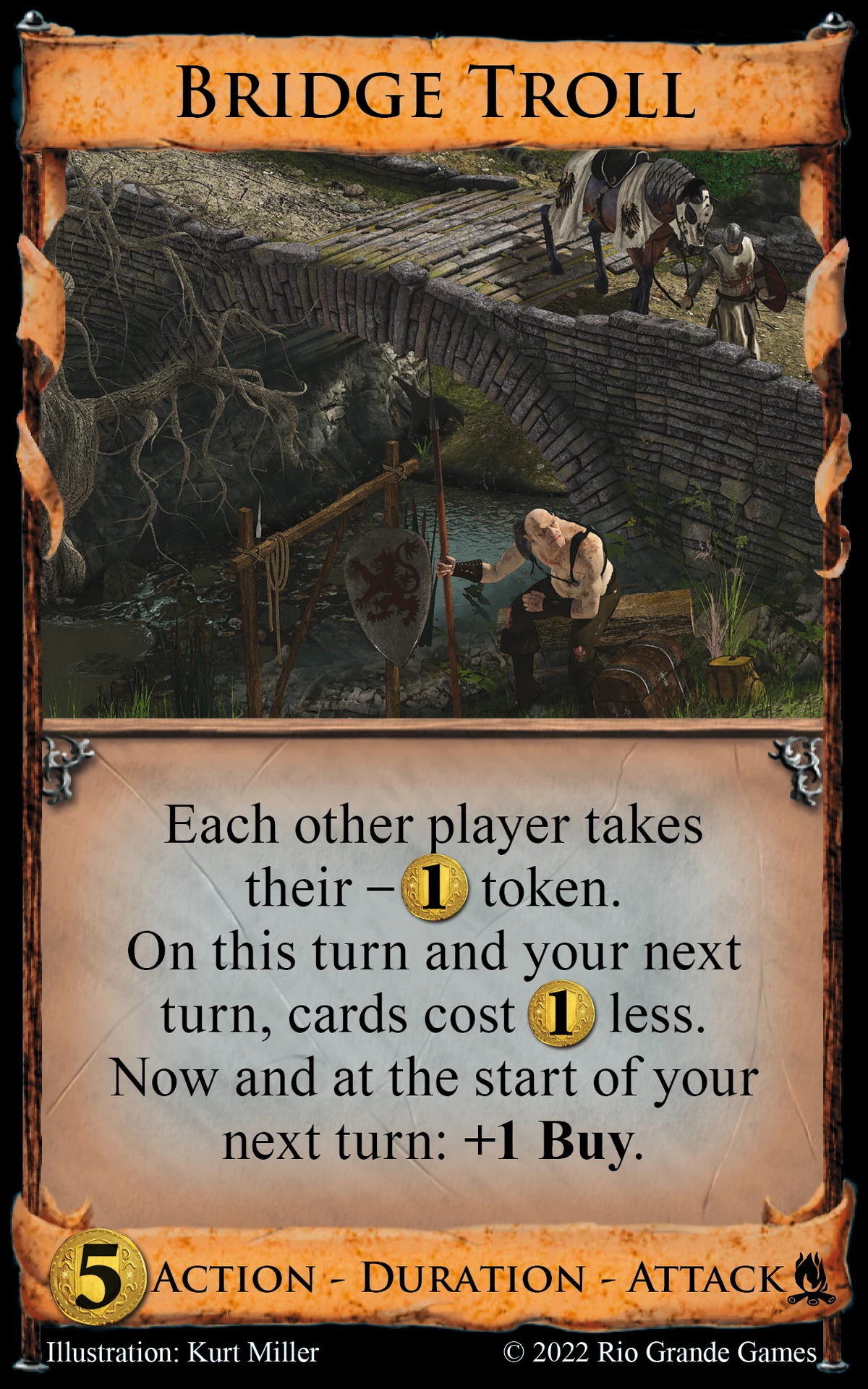 Bridge Troll | Dominion (Card Game) Wiki | Fandom