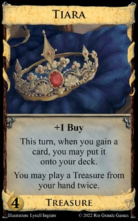 Tiara | Dominion (Card Game) Wiki | Fandom