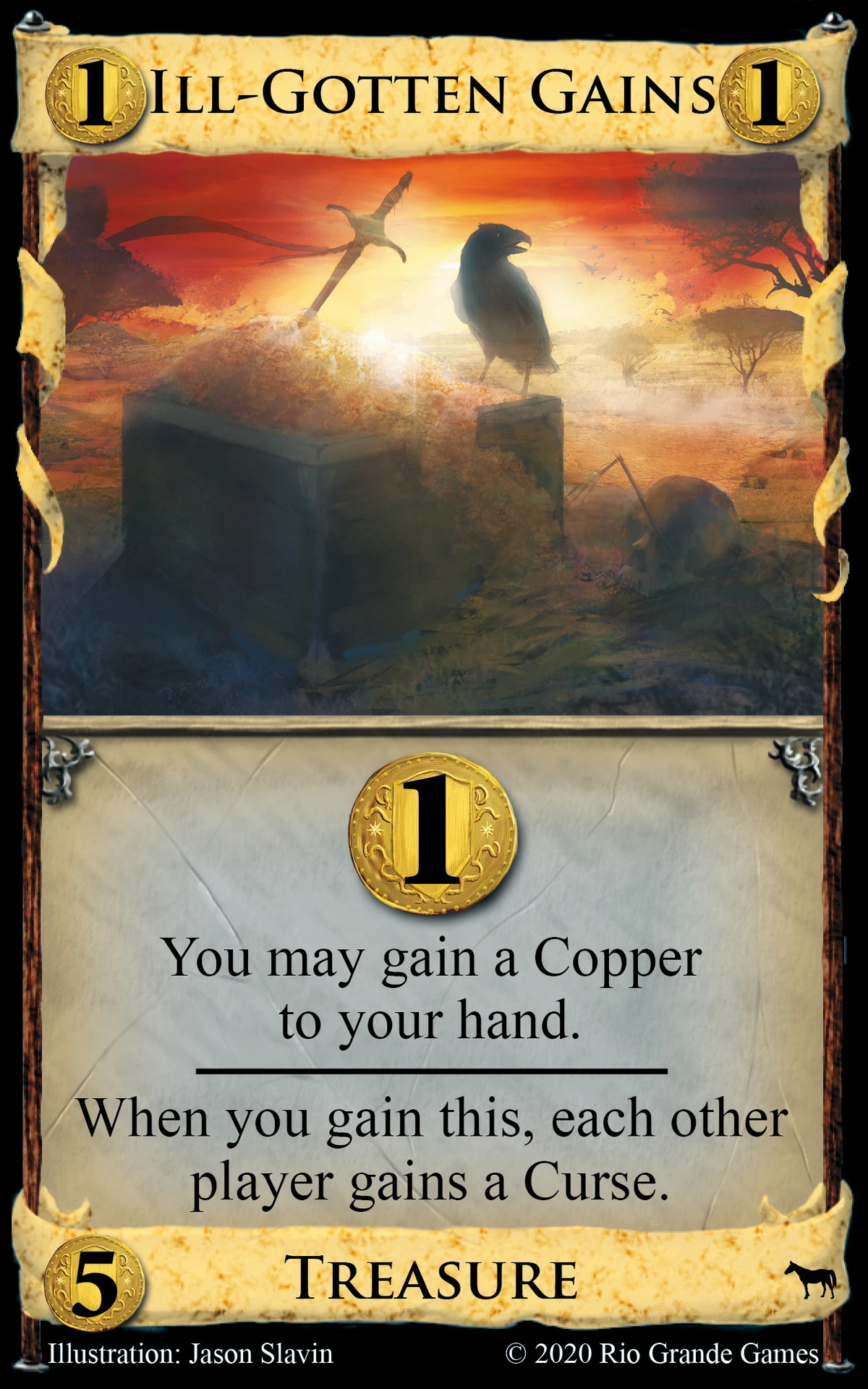 Ill-Gotten Gains | Dominion (Card Game) Wiki | Fandom