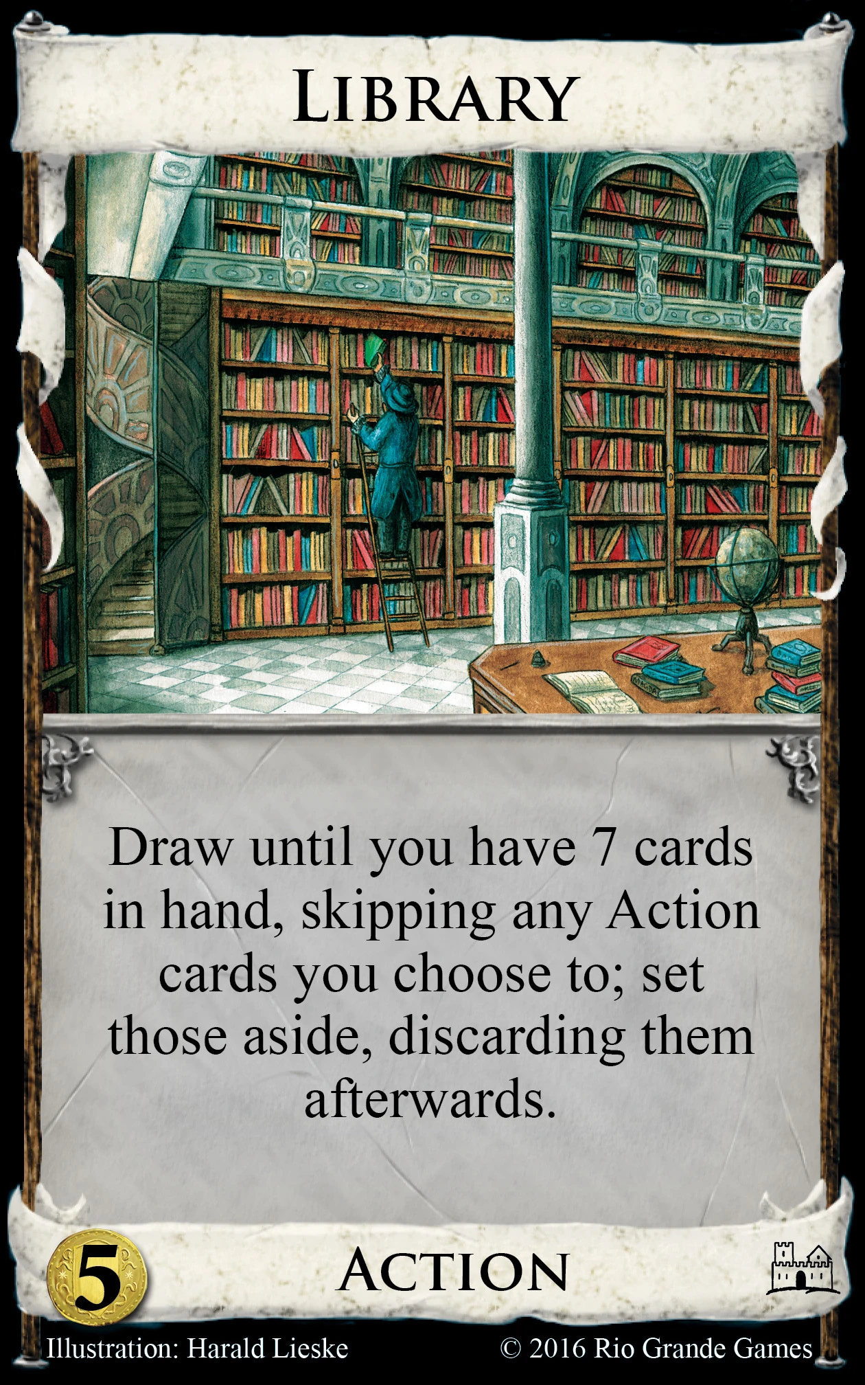 Library | Dominion (Card Game) Wiki | Fandom
