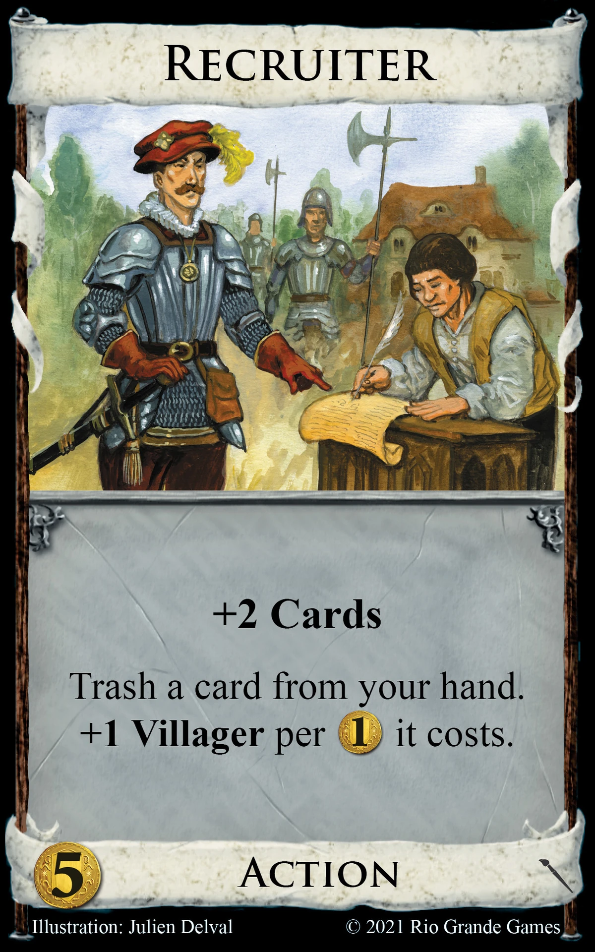 Recruiter | Dominion (Card Game) Wiki | Fandom