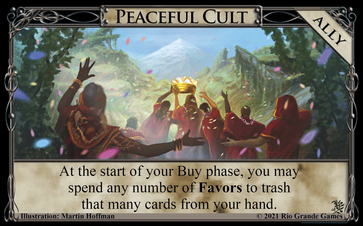 Peaceful Cult | Dominion (Card Game) Wiki | Fandom