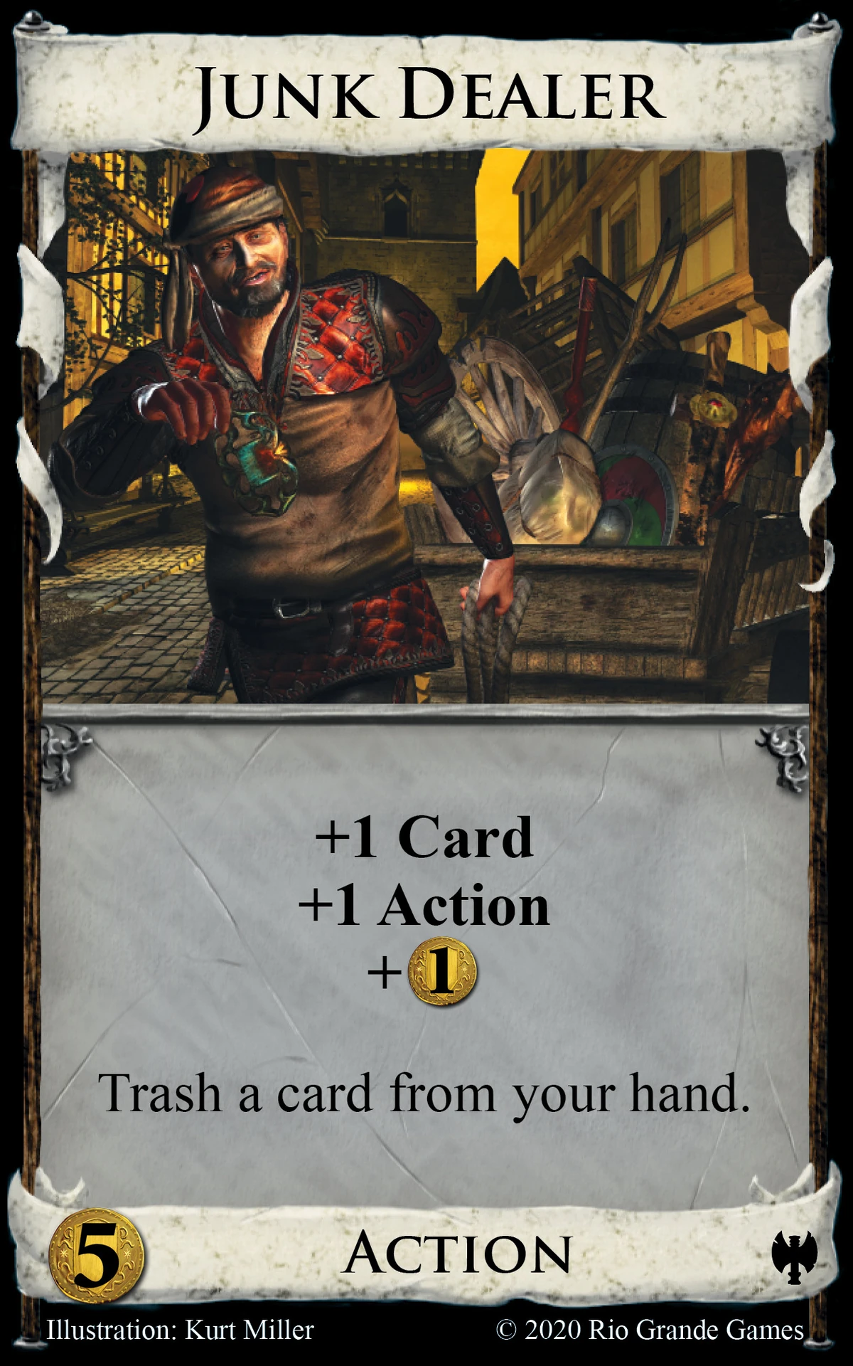 Junk Dealer | Dominion (Card Game) Wiki | Fandom