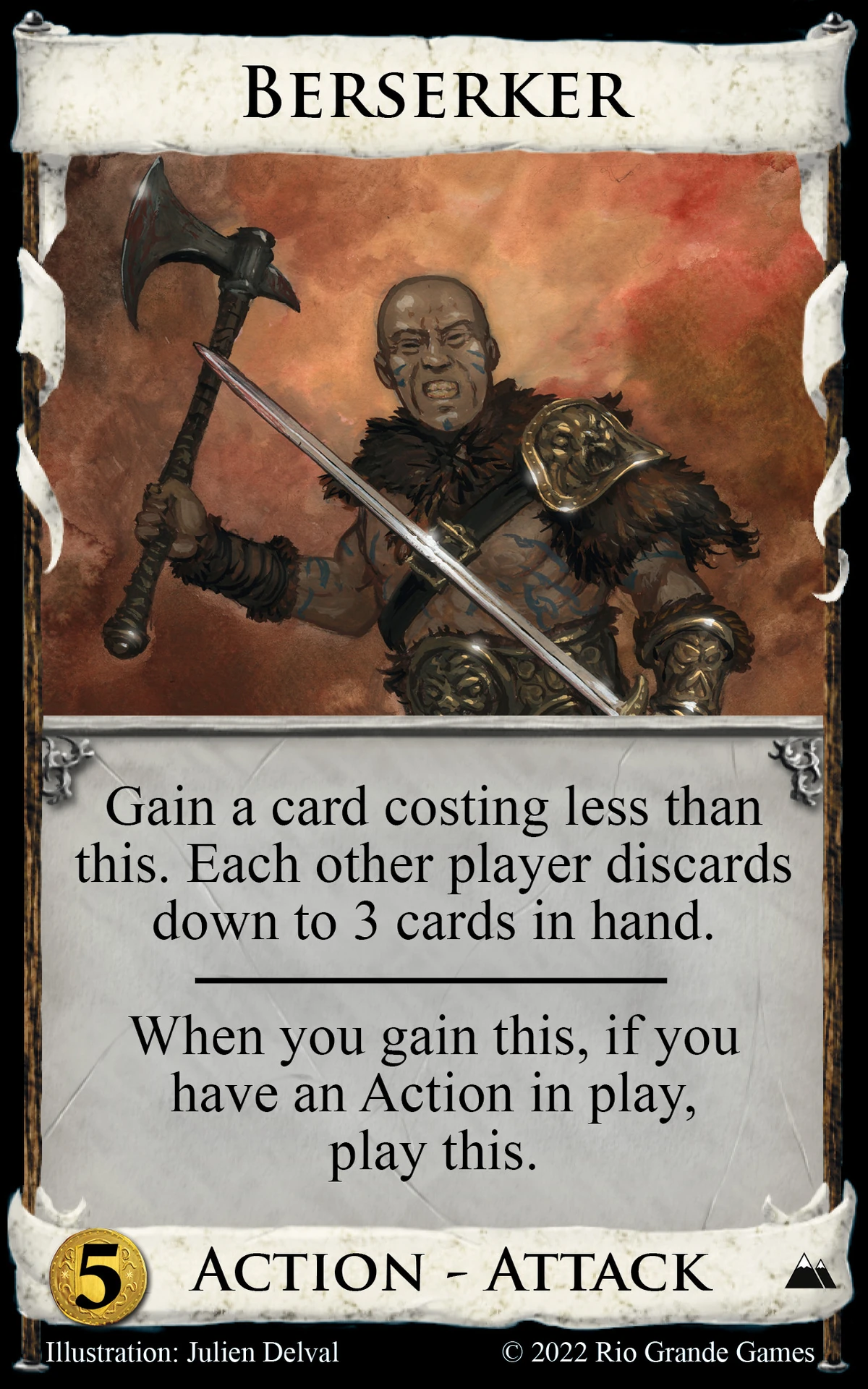 Berserker | Dominion (Card Game) Wiki | Fandom