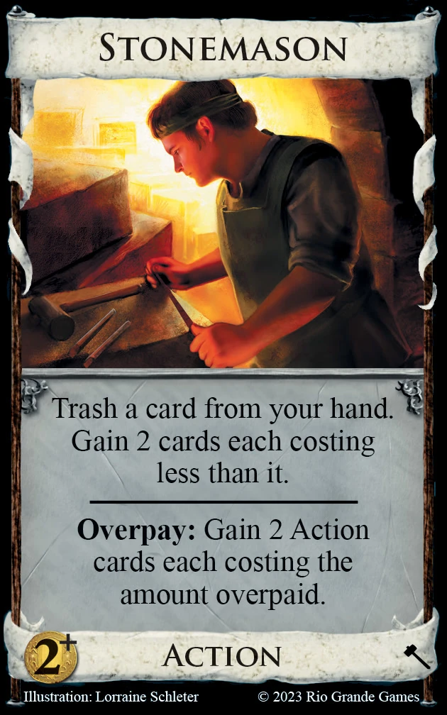 Stonemason | Dominion (Card Game) Wiki | Fandom