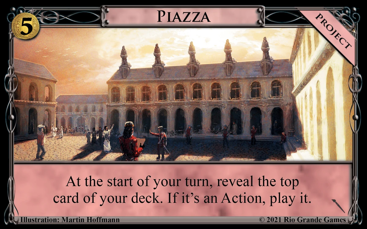 Piazza | Dominion (Card Game) Wiki | Fandom