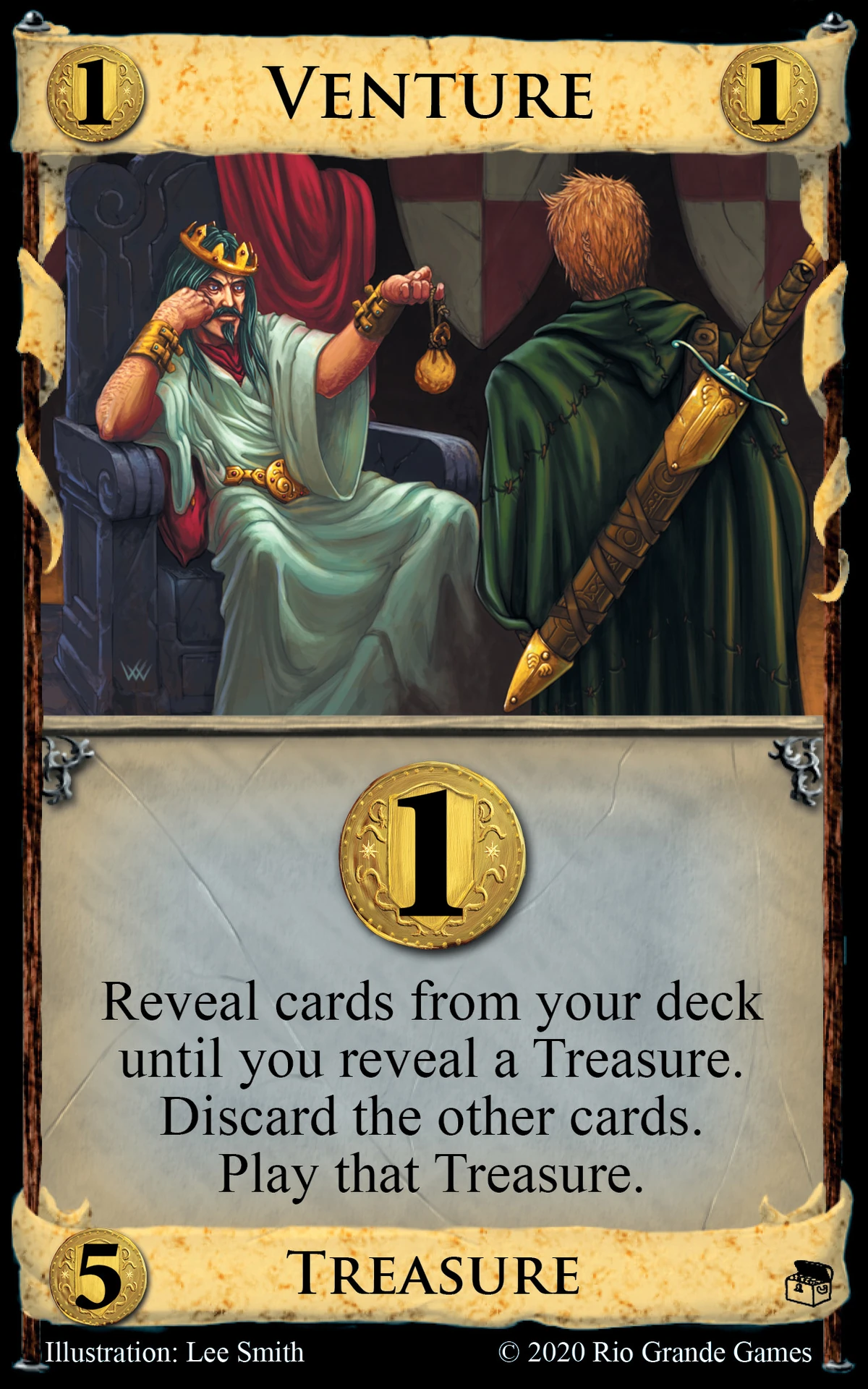 Venture | Dominion (Card Game) Wiki | Fandom