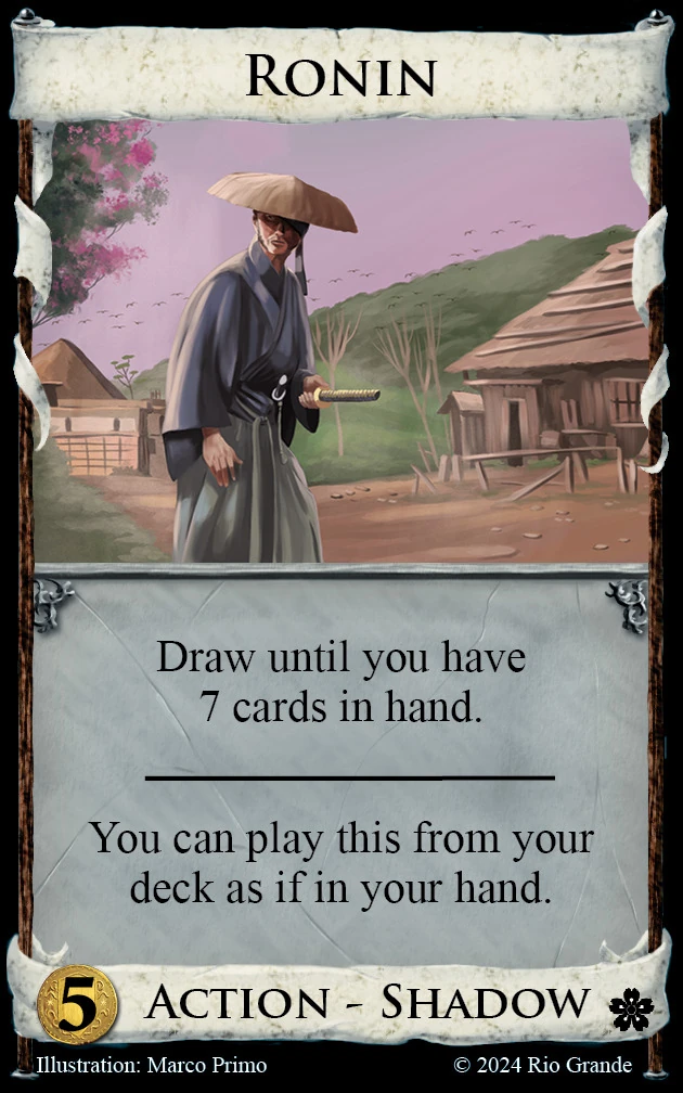Ronin | Dominion (Card Game) Wiki | Fandom