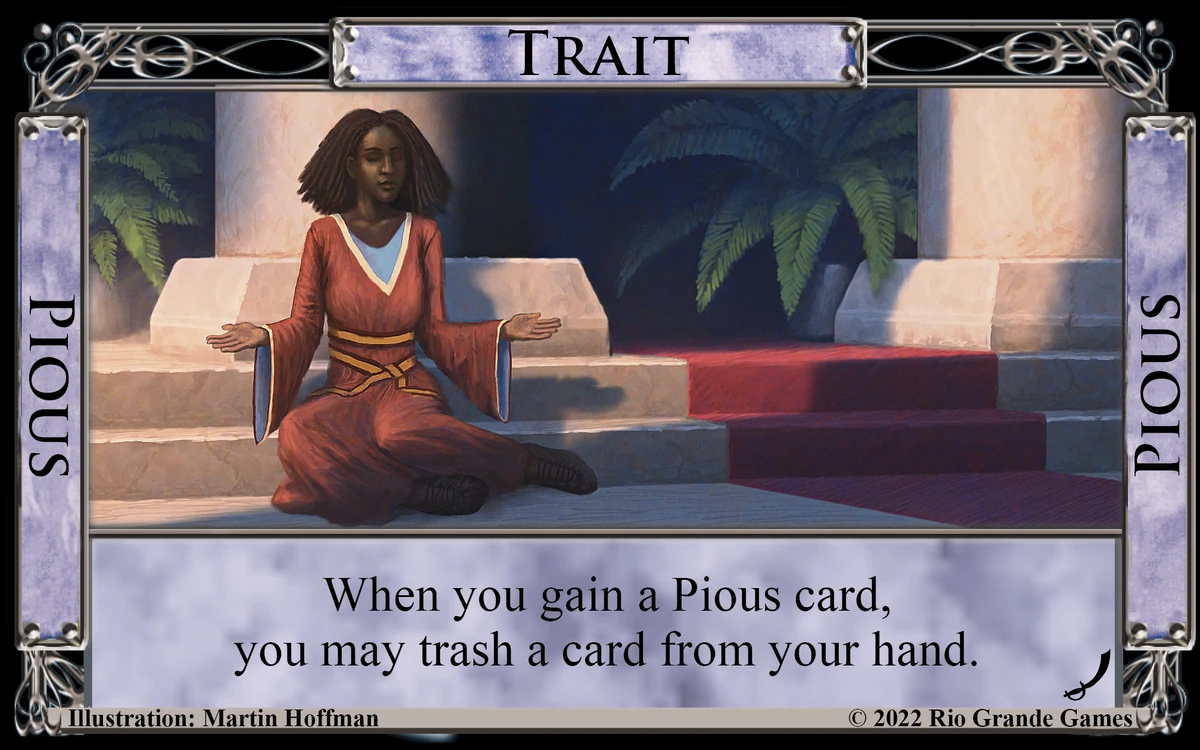 Pious | Dominion (Card Game) Wiki | Fandom