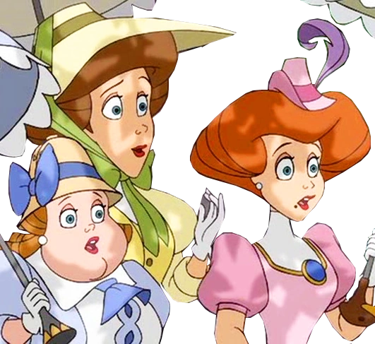 Eleanor, Greenly y Hazel | Wiki Dominios Encantados | Fandom