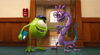 Personajes De Monstruos Inc Randall
