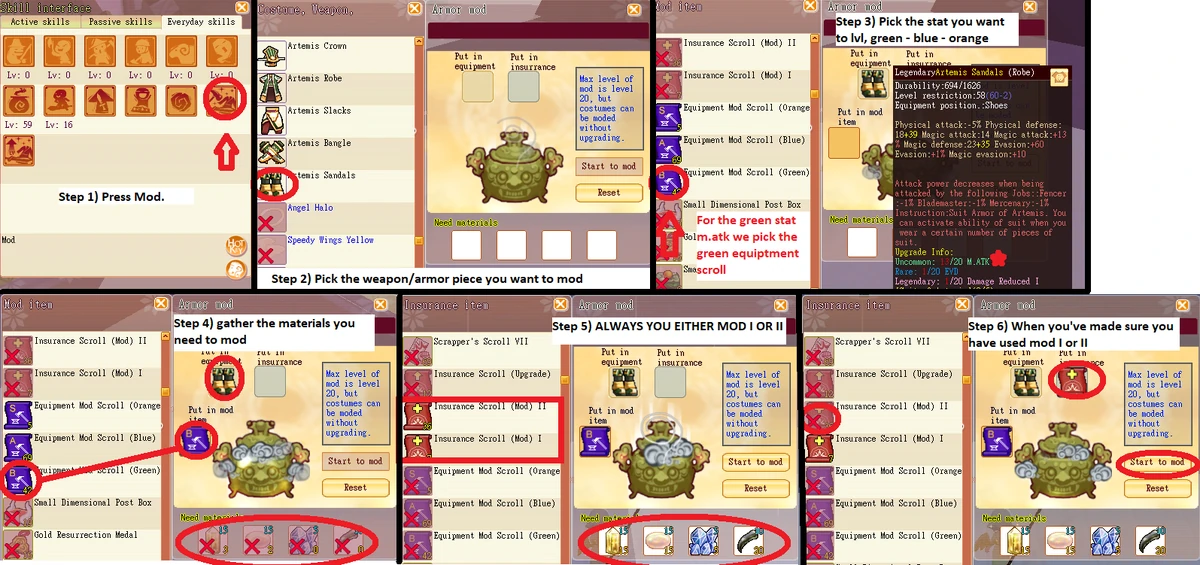 Equipment modification | Domo Wiki | Fandom