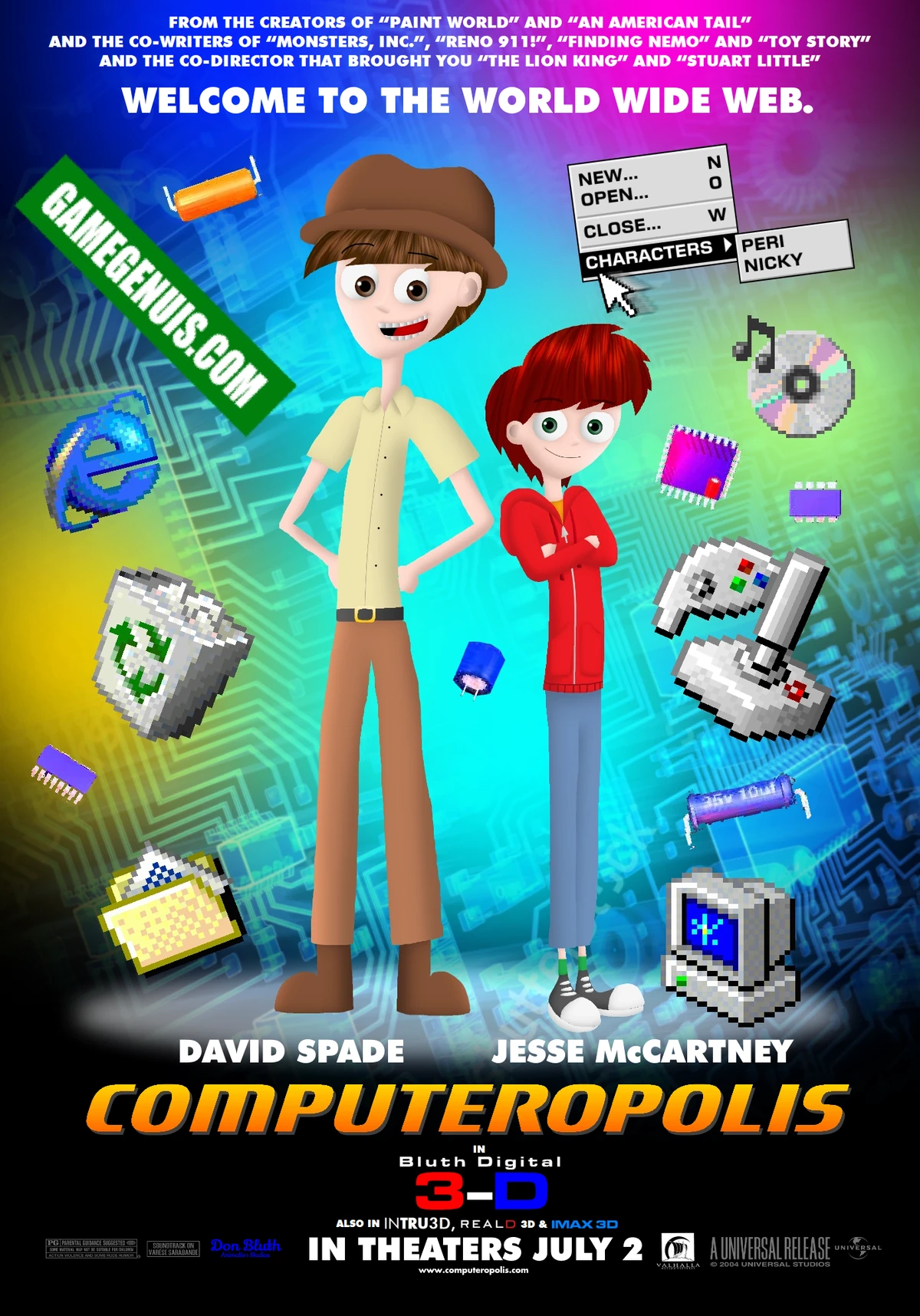 Computeropolis (film) | Don Bluth Animation Fanon Wiki | Fandom