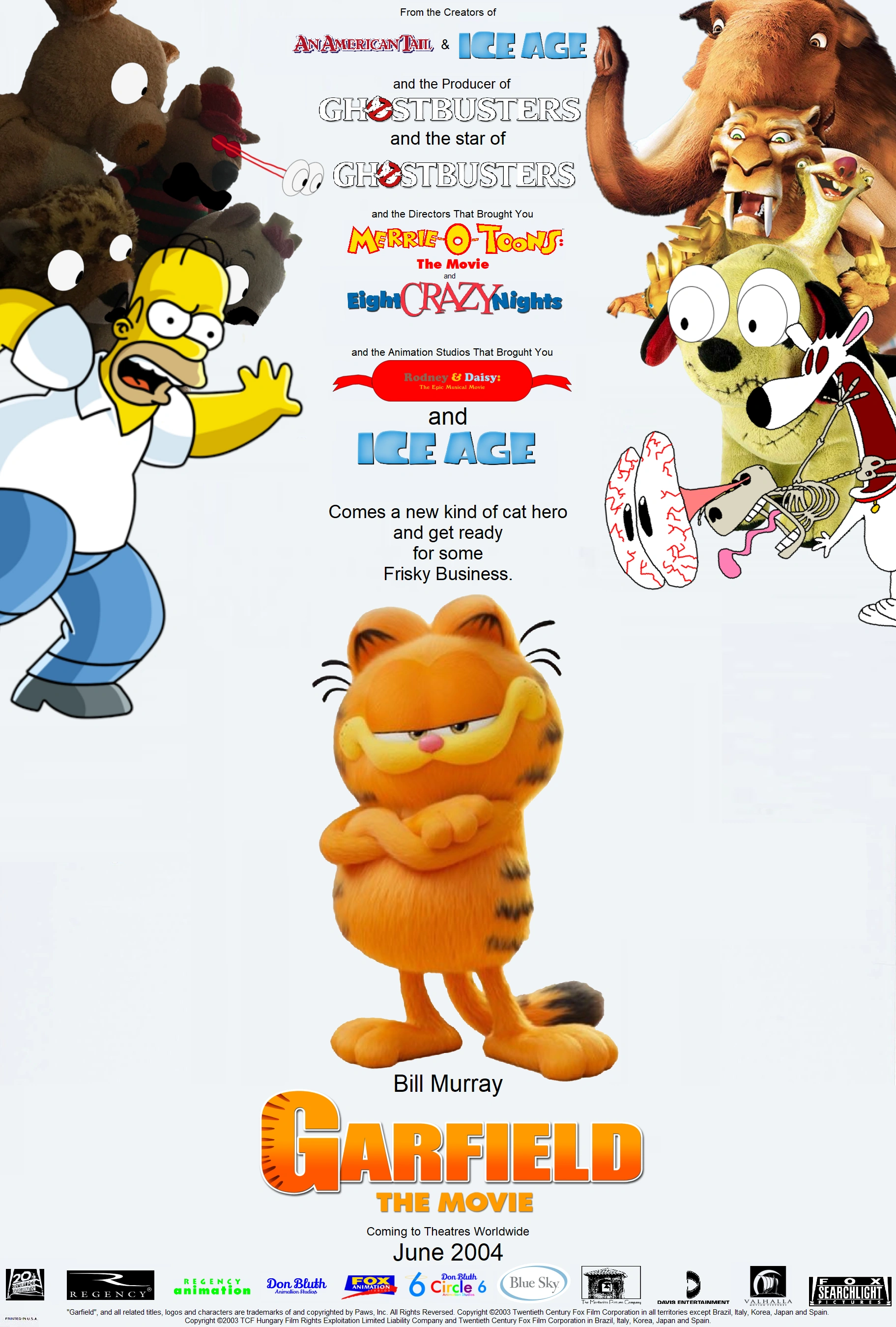 Garfield The Movie Poster