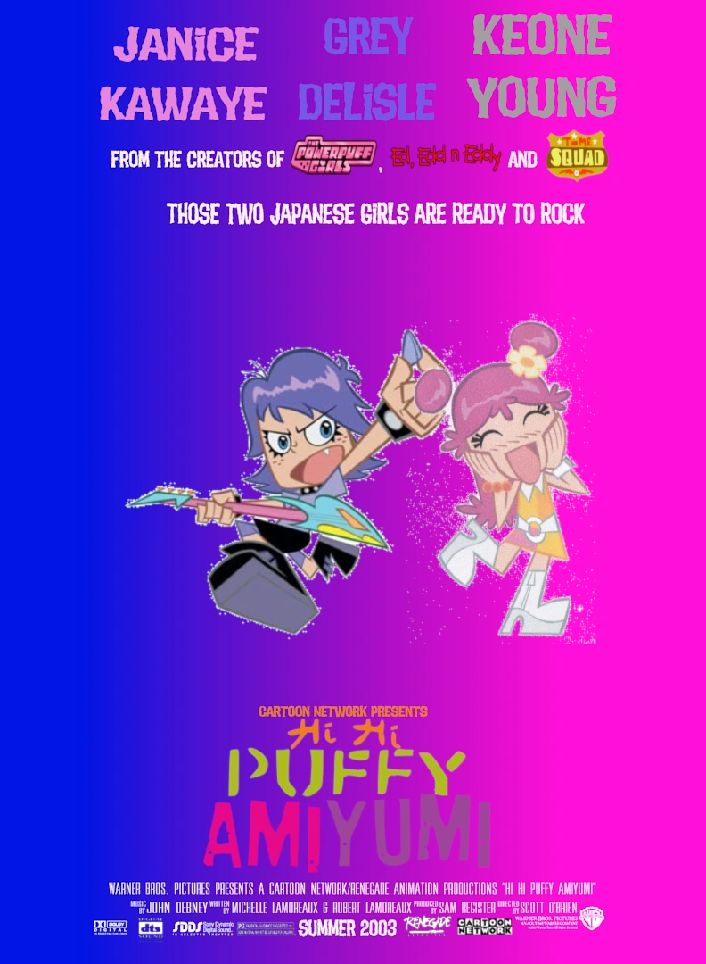 Hi Hi Puffy AmiYumi (film)/Teaser trailer transcripts | Don Bluth Animation Fanon Wiki | Fandom