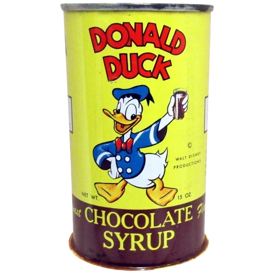 Donald Duck Chocolate Syrup | Donald Duck Wiki | Fandom