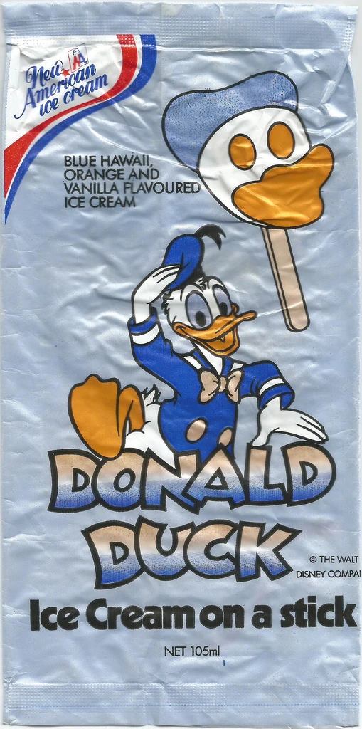 Donald Duck Ice Cream on a Stick | Donald Duck Wiki | Fandom