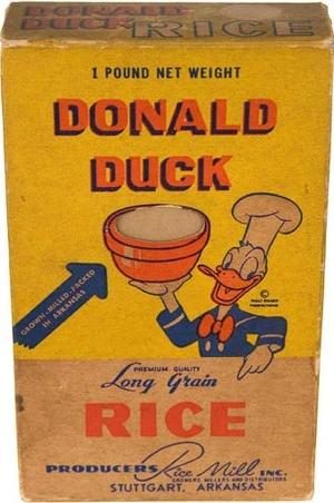 Donald Duck Rice | Donald Duck Wiki | Fandom