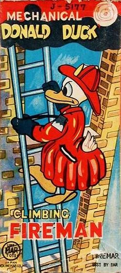 Mechanical Donald Duck Climbing Fireman | Donald Duck Wiki | Fandom