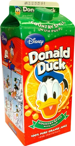 Donald Duck Frozen Orange Juice