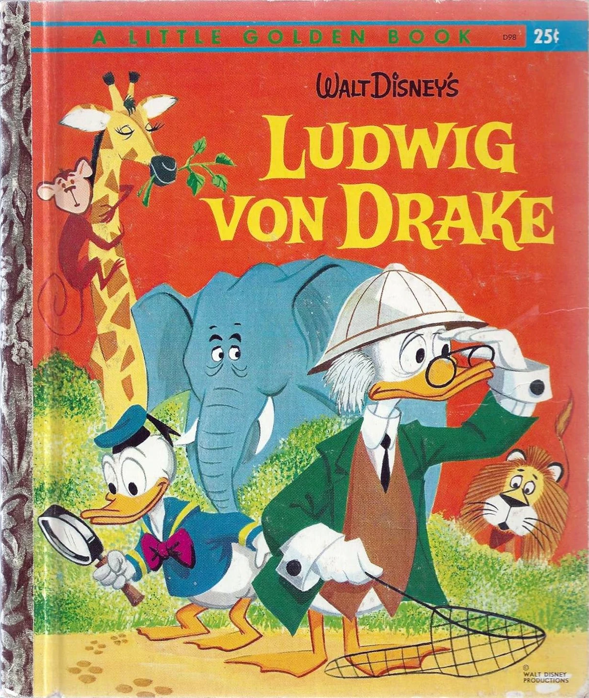 Ludwig Von Drake (Little Golden Book) | Donald Duck Wiki | Fandom