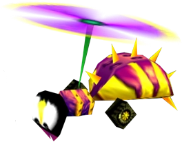 Zinger Mecânico | Wiki Donkey Kong | Fandom