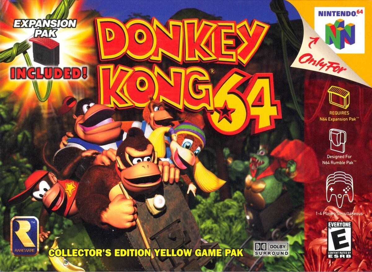 Donkey kong 64 on switch store