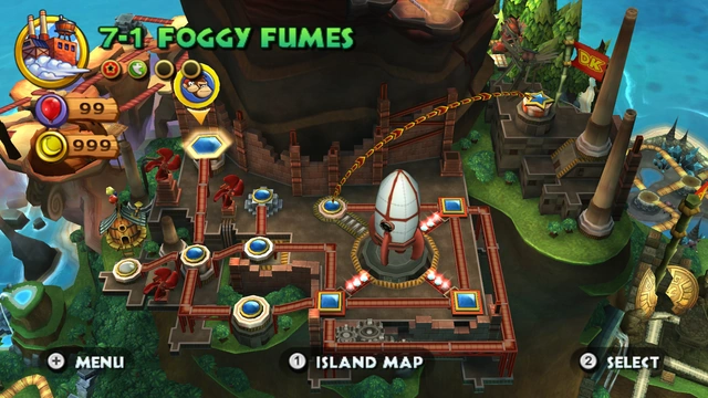 Donkey Kong Country World Map