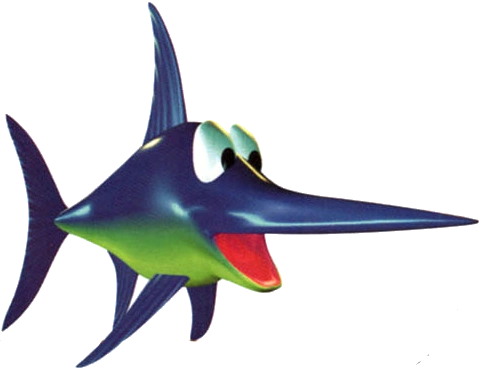 Enguarde the Swordfish | Donkey Kong Wiki | Fandom