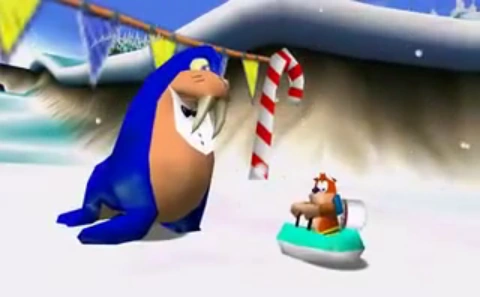 Bluey la Morsa | Donkey Kong Wiki | Fandom