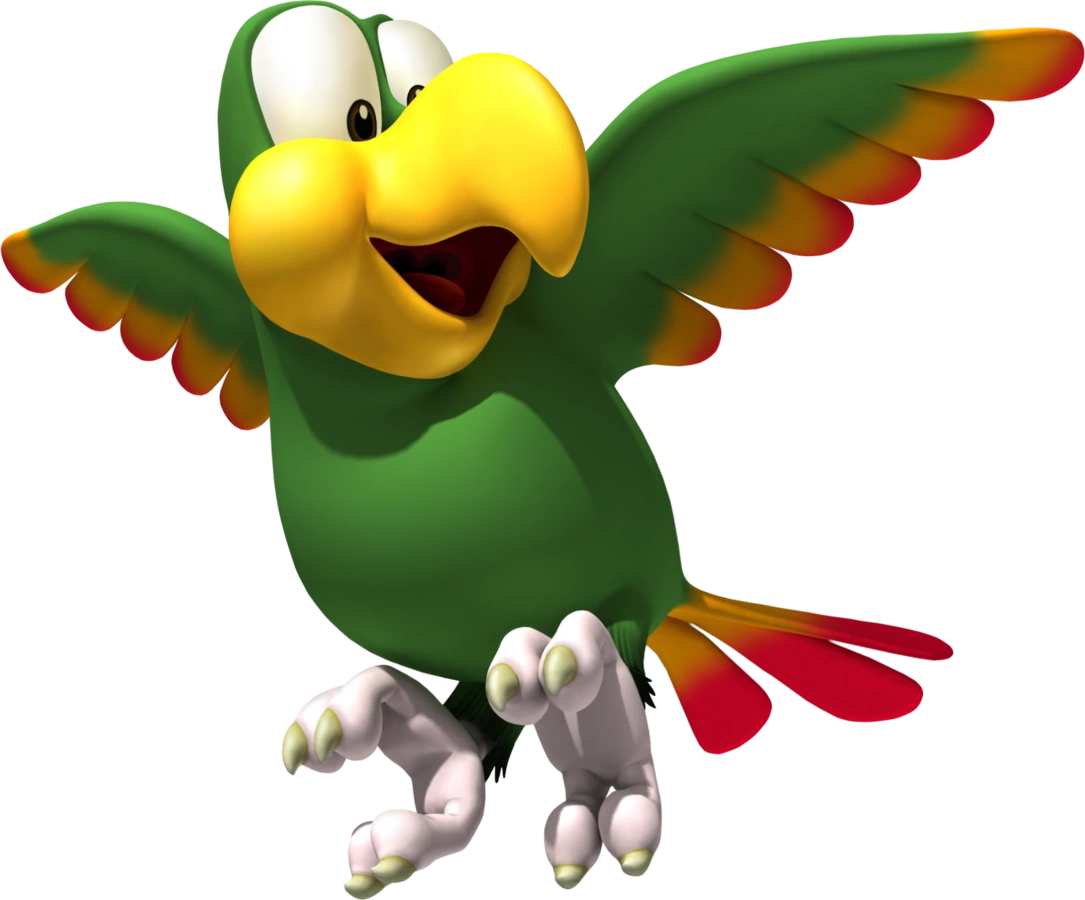 Squawks the Parrot | Donkey Kong Wiki | Fandom