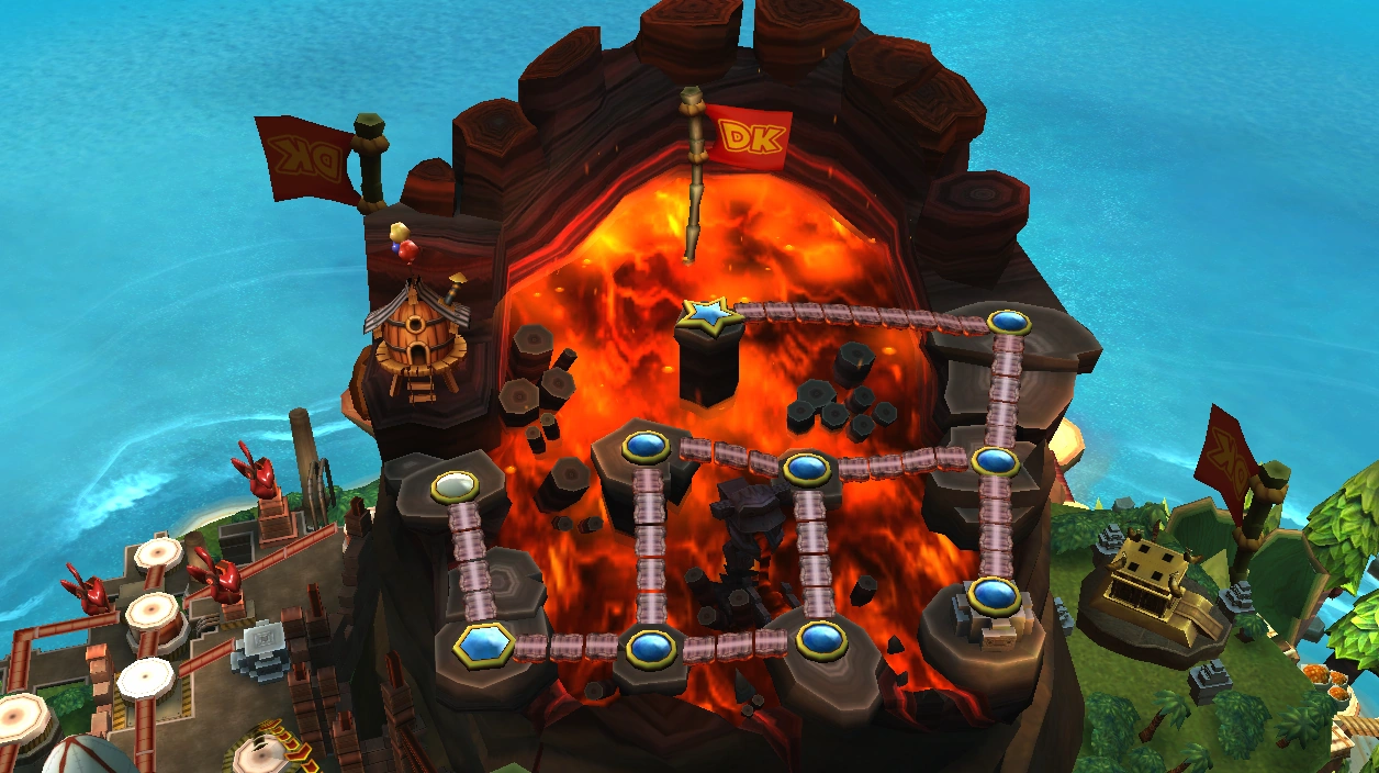 Donkey Kong Country World Map