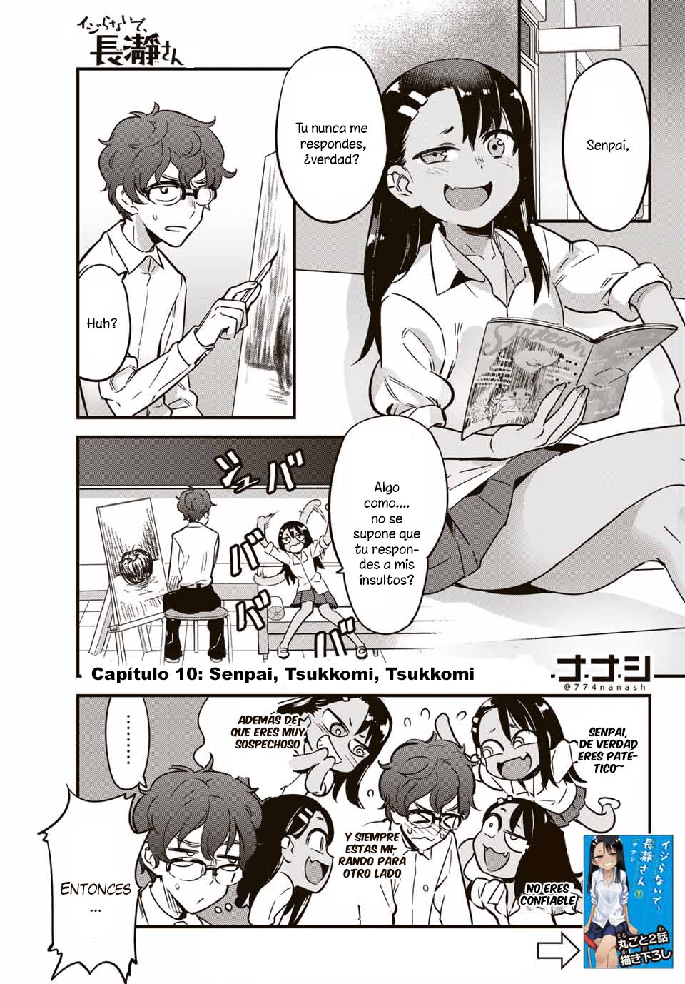 Capítulo 10 Wiki Dont Toy With Me Miss Nagatoro Fandom