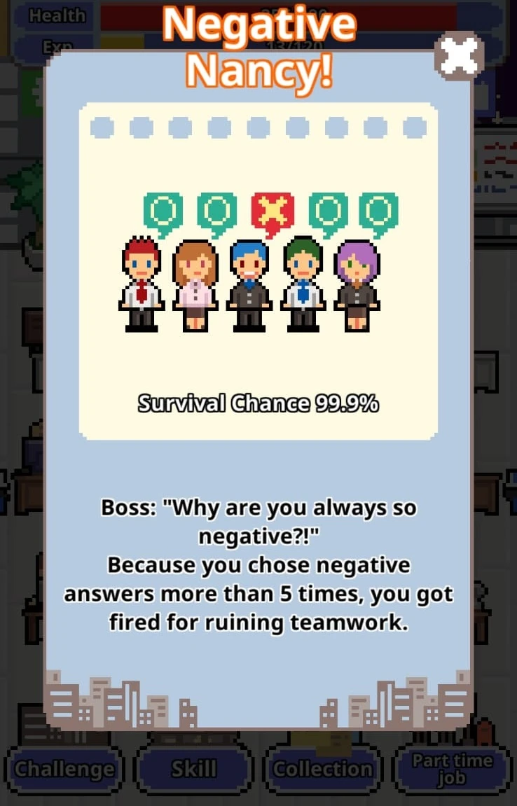 Negative Nancy! | Don't Get Fired Wikia | Fandom