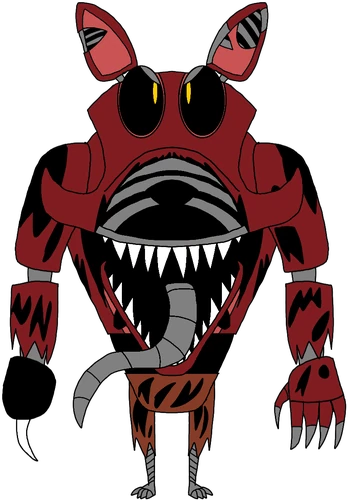 Nightmare Foxy | Doodle Shows Adventures Wiki | Fandom