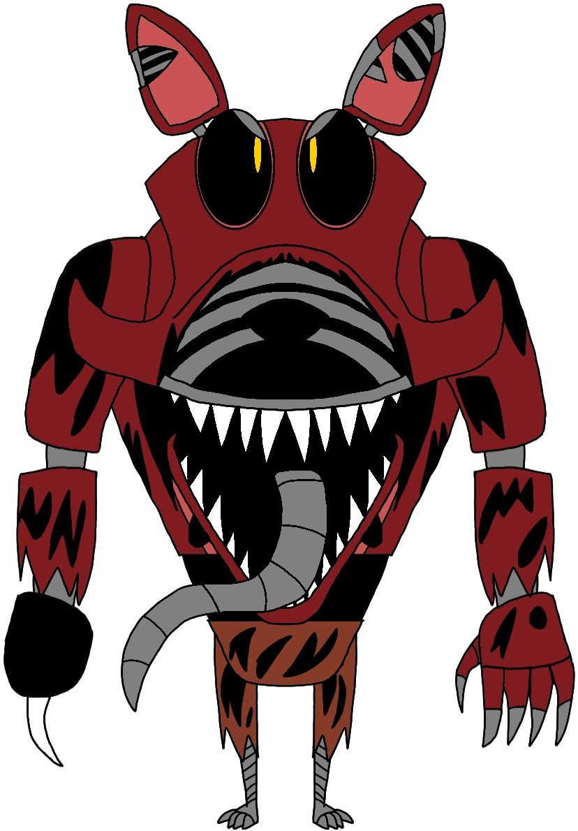 Nightmare Foxy | Doodle Shows Adventures Wiki | Fandom