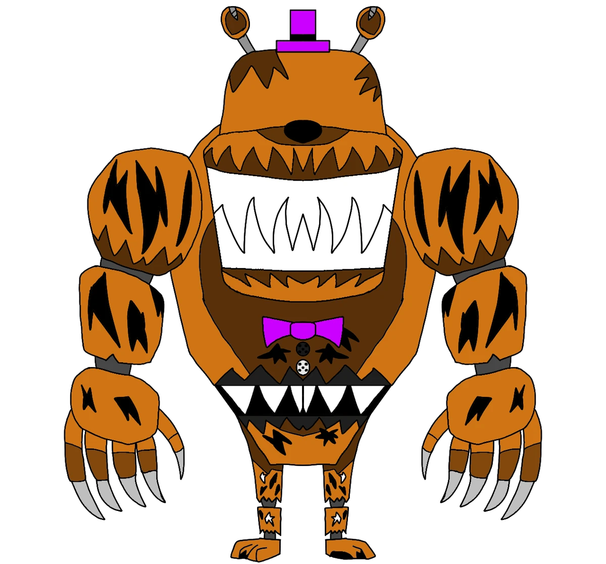 Nightmare Fredbear/Gallery | Doodle Shows Adventures Wiki | Fandom