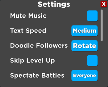 Settings | Doodle World Wiki | Fandom