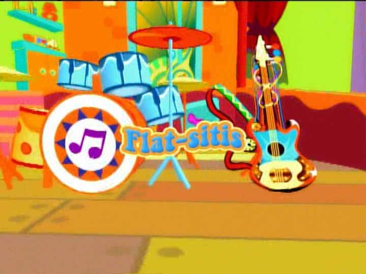 Flat-Sitis/transcript | Doodlebops Wiki | Fandom