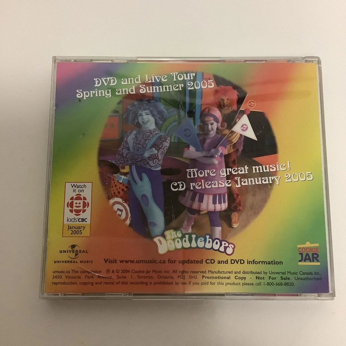Promotional CD (Rainbow) | Doodlebops Wiki | Fandom