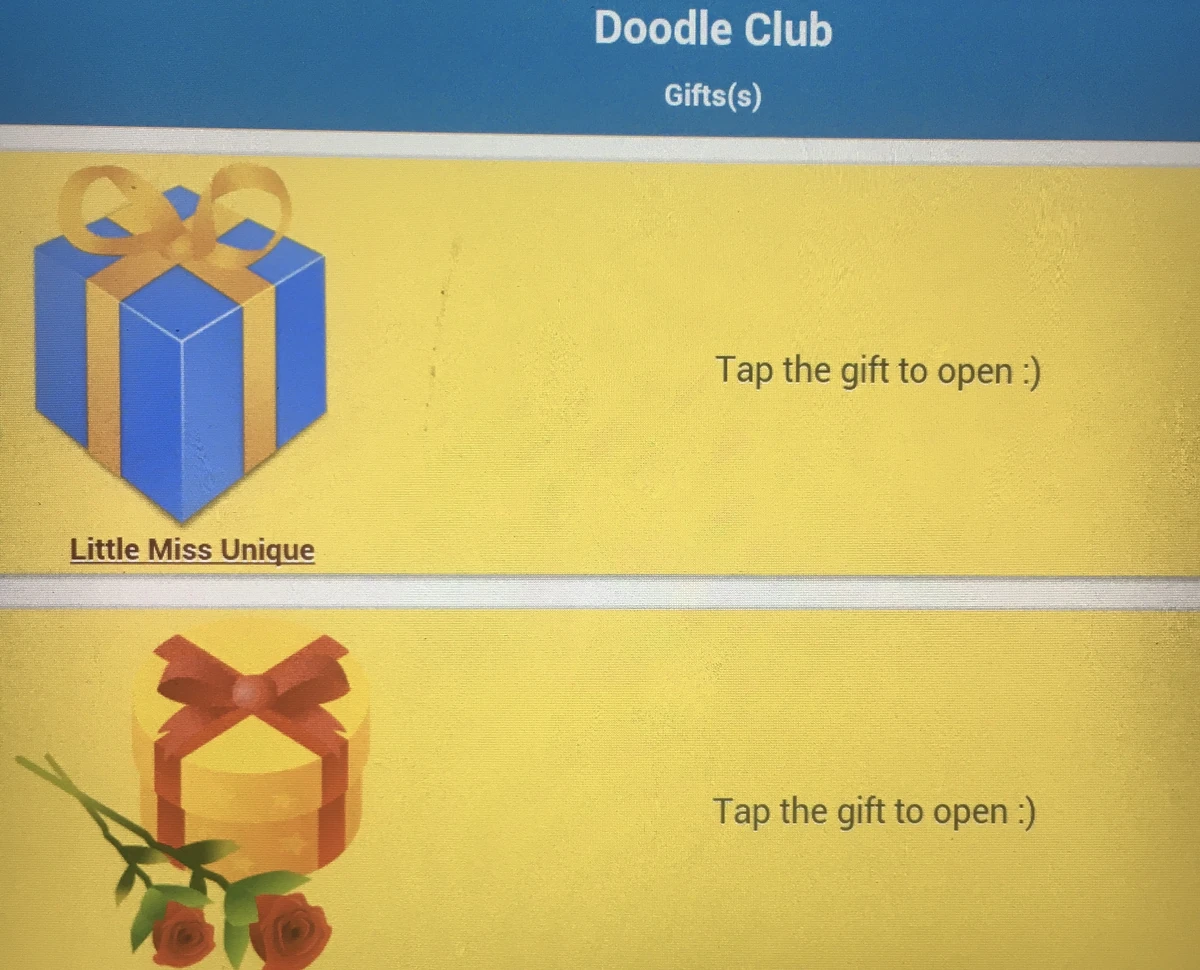 Gifts | Doodle Club Wiki | Fandom