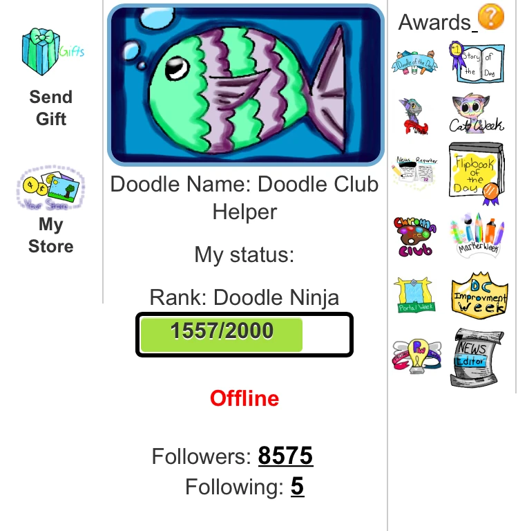 Doodle Club Helper | Doodle Club Wiki | Fandom
