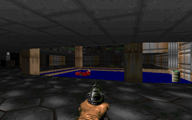 E1M1: Hangar (Doom) | DOOMPEDIA | Fandom