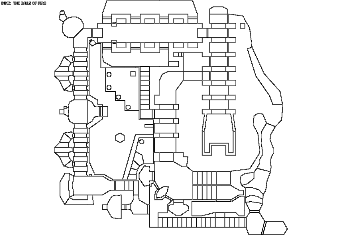 E3M6: The Halls of Fear (Heretic) | Doom Wiki | Fandom