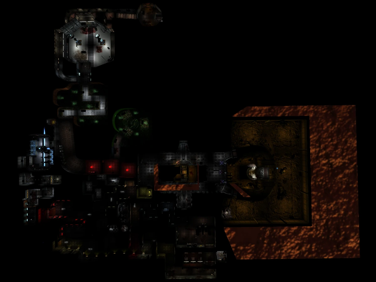 E1M2: Nuclear Plant (Classic Doom for Doom 3) | Doom Wiki | Fandom