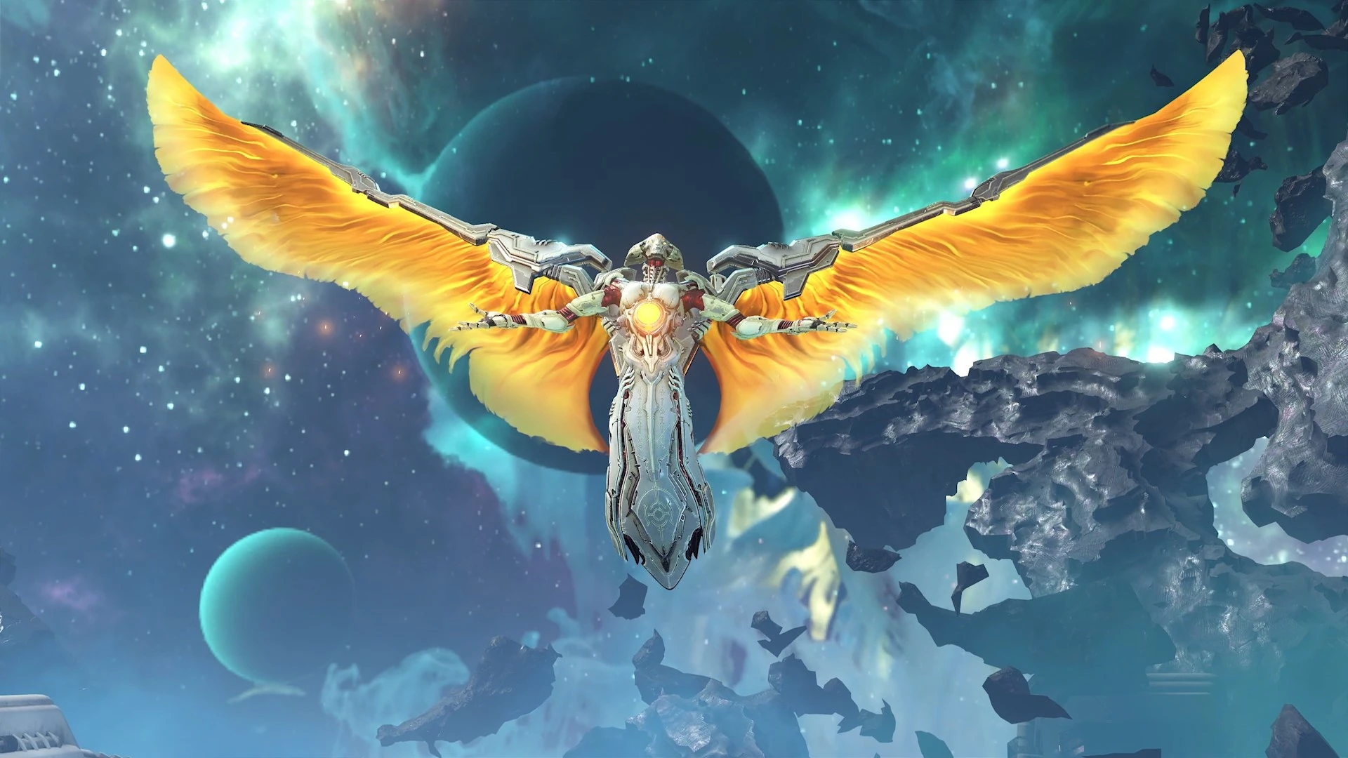 Doom eternal's depiction of Heaven/paradise is the most unique ive seen ...