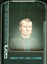 Samuel Hayden | Doom Wiki | Fandom