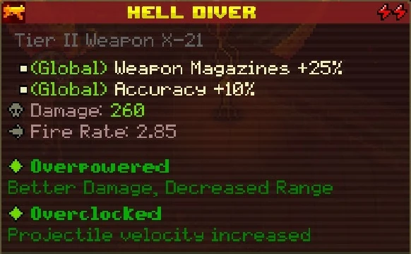 Hell Diver | Doomsday Hunters Wiki | Fandom