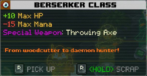 Berserker Class | Doomsday Hunters Wiki | Fandom